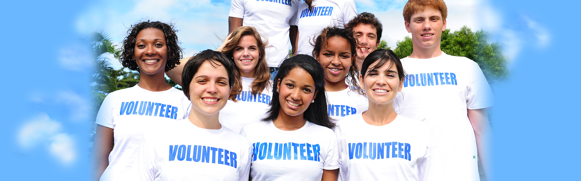 Bunch of Kids Volunteering